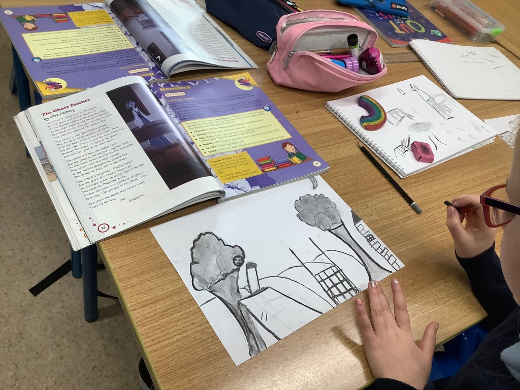 The Ghost Teacher – A Spooky Response – St. Joseph's National School